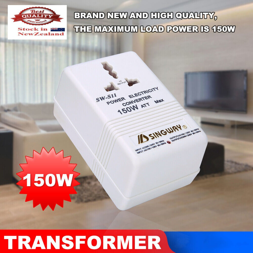 Power Converter International Adapter Travel Voltage Transformer 220V – technsave