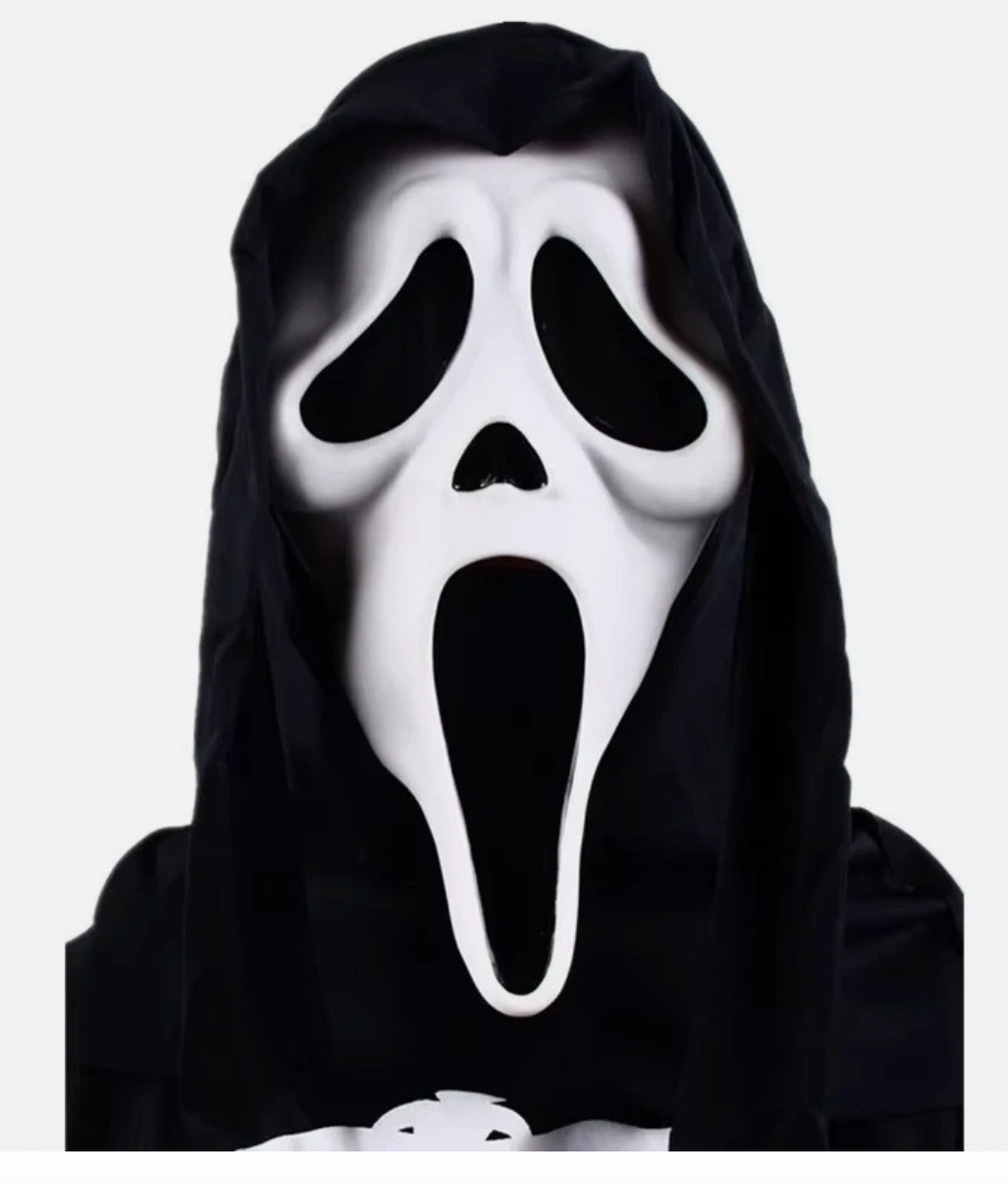 Adults Scream Mask Ghost Scream Mask Party Ghost Face Mask Cosplay Par ...