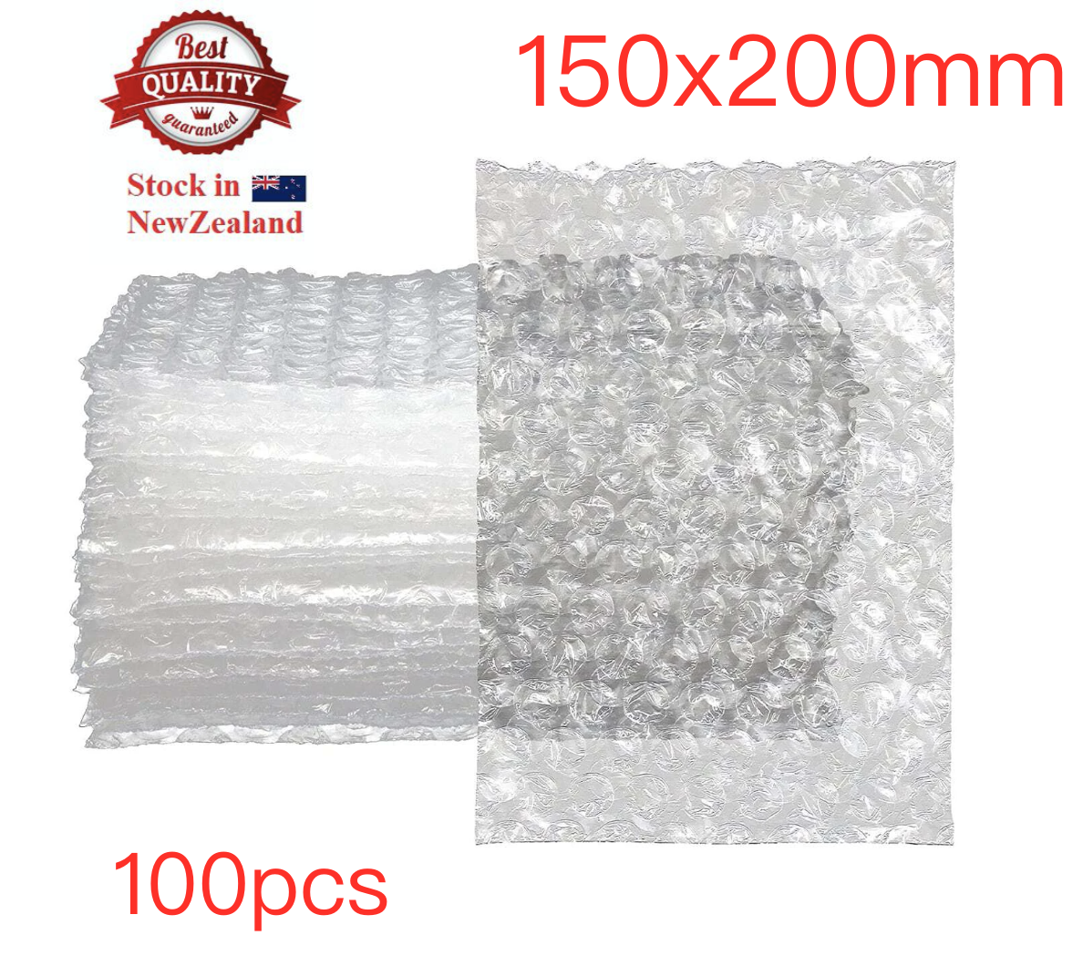 100x Poly Bubble Bag 150x200mm – technsave