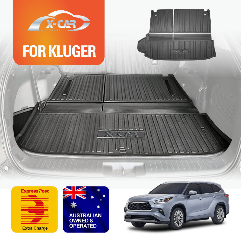 Heavy Duty Trunk Cargo Mat Boot Liner Luggage Tray Toyota Highlander 2 ...