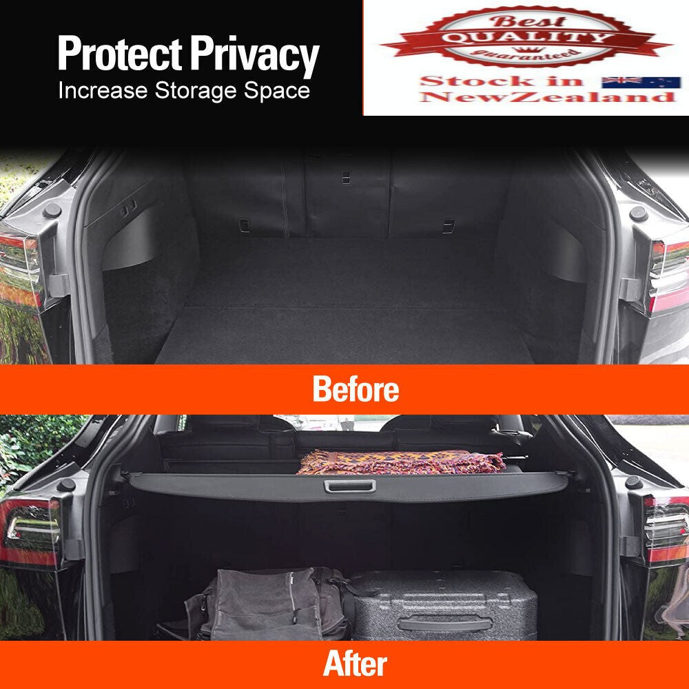 Tesla Model Y Retractable Cargo Cover Trunk Luggage Shade Blinder Acce ...