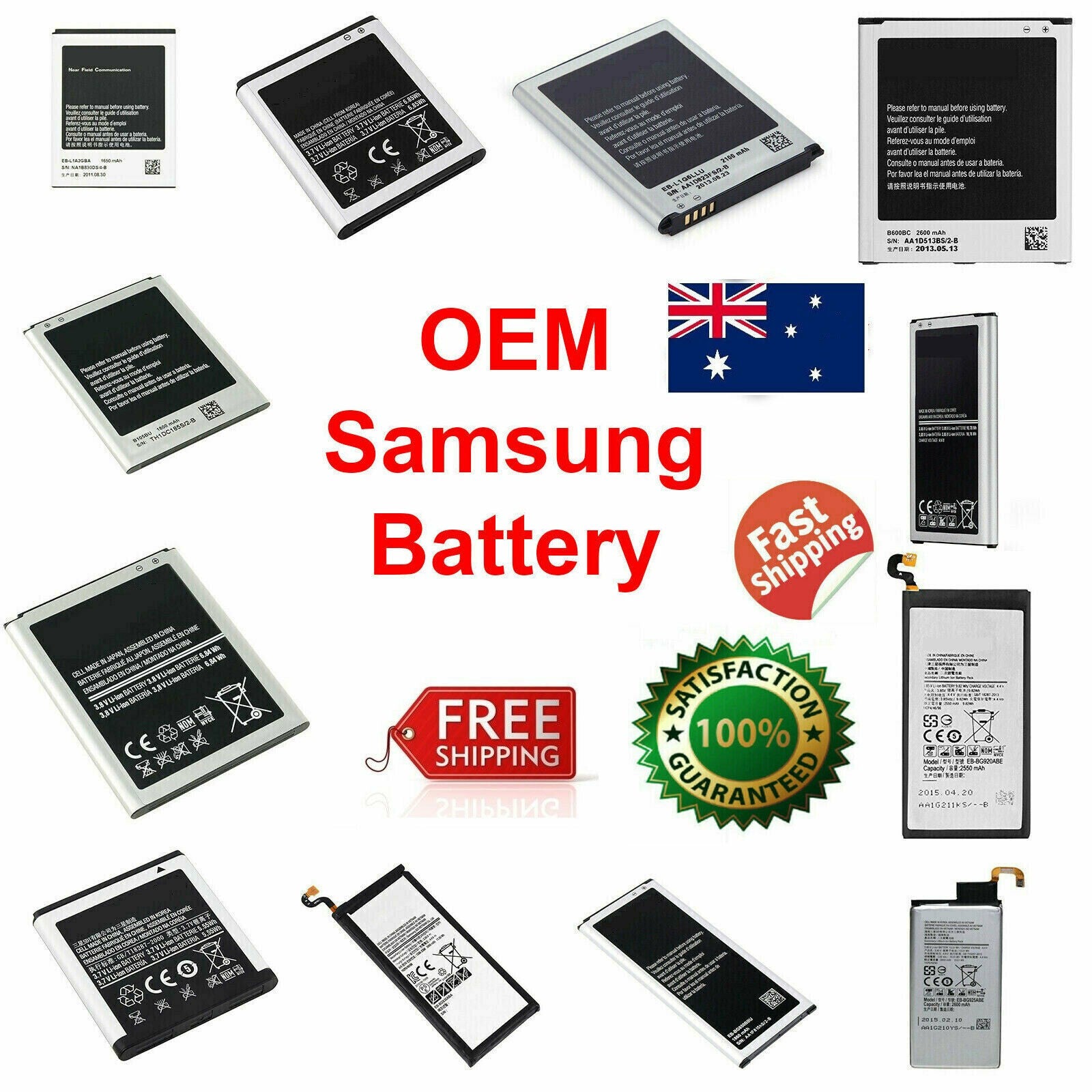 OEM Replacement Battery For Samsung Galaxy – technsave